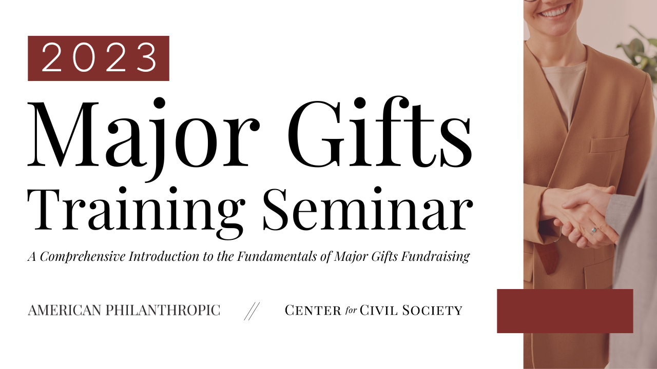 Major Gifts Seminar - AmPhil